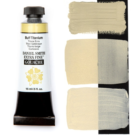 Daniel Smith Extra Fine Gouache - 15 ml tube - Buff Titanium