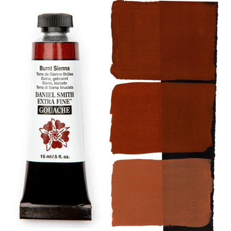 Daniel Smith Extra Fine Gouache - 15 ml tube - Burnt Sienna