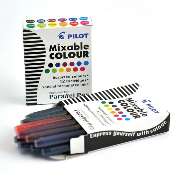 Pilot Mixable Colour Assorted Colour | 12 Colour Cartridge Set