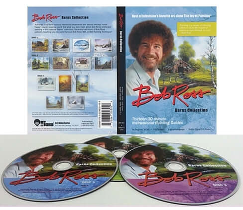 Bob Ross Barn Oil Painting Collection DVD