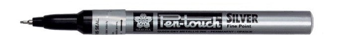 Sakura Pen-Touch Silver Fine Point - 1.0 mm