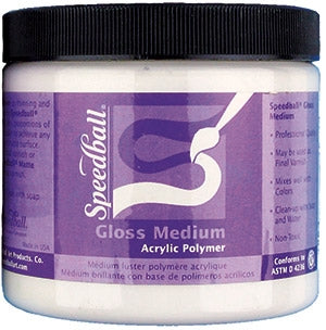 Speedball Acrylic Gloss Medium - 16 oz