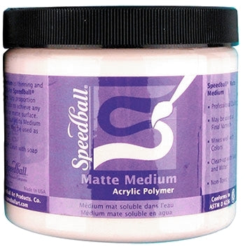 Speedball Acrylic Matte Medium - 16 oz